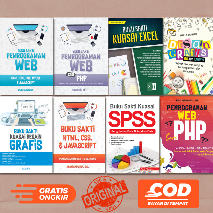 Buku Sakti Pemrograman WEB - Buku Sakti Kuasai Desain Grafis - Buku ... Buku Sakti Pemrograman WEB - Buku Sakti Kuasai Desain Grafis - Buku ...