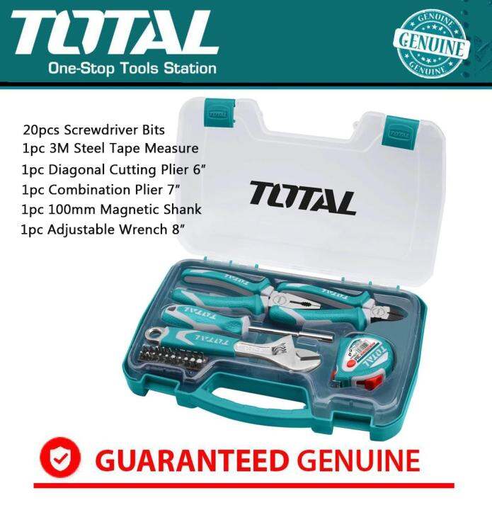 Total THKTHP90256 25pcs Hand Tools Set •khm megatools• | Lazada PH