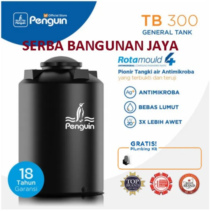 PENGUIN TB 300 ( 3100 Liter ) TOREN TANGKI AIR | Lazada Indonesia