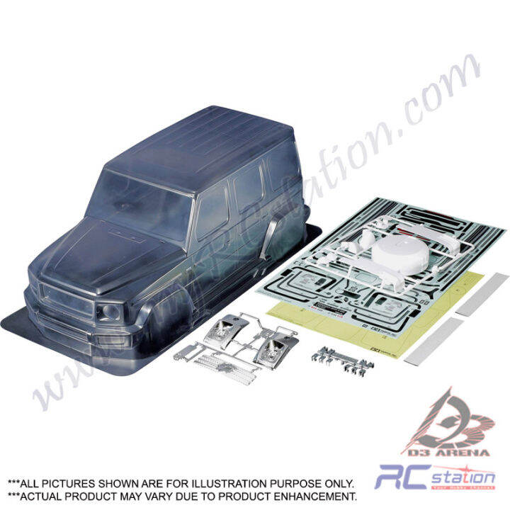 Tamiya Body Shell #51623 - Tamiya 1/10 Mercedes-Benz G500 Body Parts ...