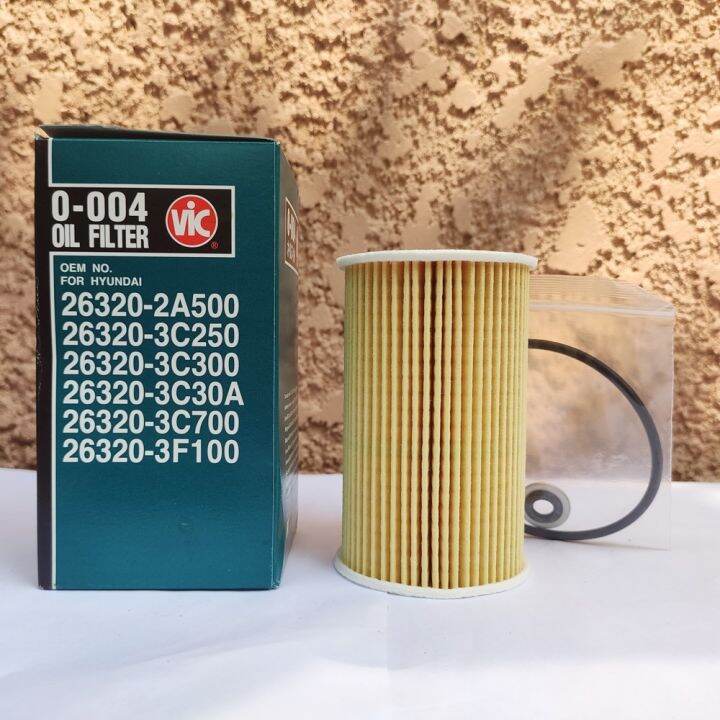 VIC O-004 OIL FILTER FOR HYUNDAI ACCENT /i30 | Lazada PH