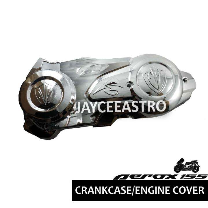 Yamaha Aerox v1 Crankcase Cover /Engine cover (Silver) | Lazada PH