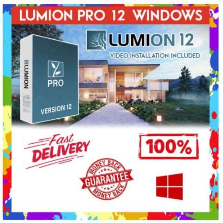 Lumion Pro 12 / 11.5 Latest 2022 Lifetime For Windows (64-bit) | Lazada PH