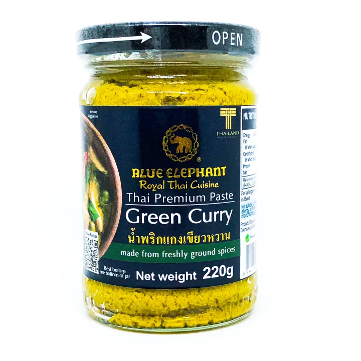 Blue Elephant Royal Thai Cuisine Thai Premium Paste Green Curry | Lazada