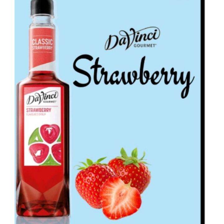 DAVINCI GOURMET STRAWBERRY SYRUP 750ML | Lazada PH