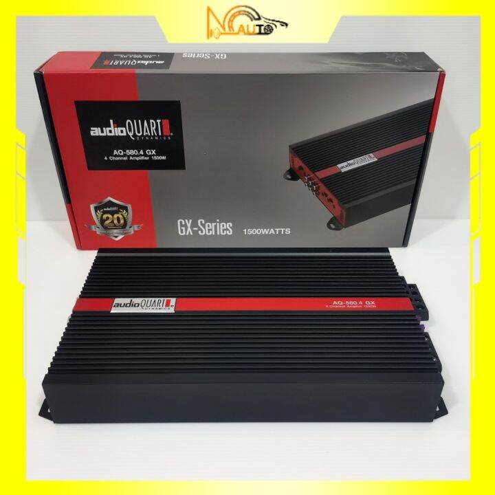 🔥Audio Quart🔥AQ-580.4 GX-SERIES 4 Channel Mosfet Power Amplifier / 1200 ...