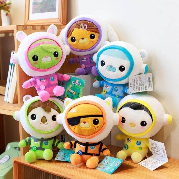 Genuine Octonauts 22cm Plush Toys Anime Figure Barnacles Peso Kwazii ...