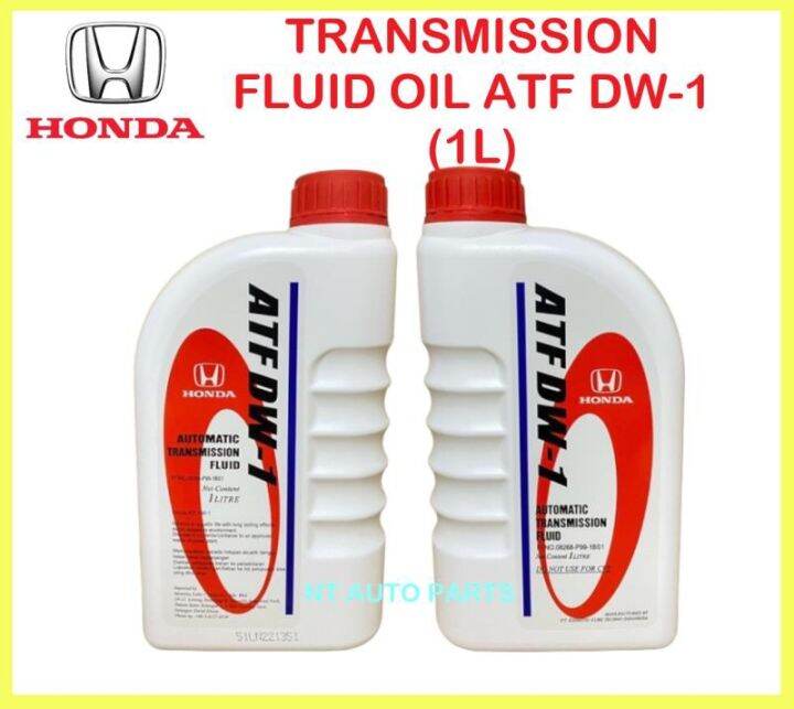 100% Honda ATF DW-1 DW1 1L - Automatic Transmission Fluid Gear Oil 1Litre DW 1 (08268-P99-1BS1 ...