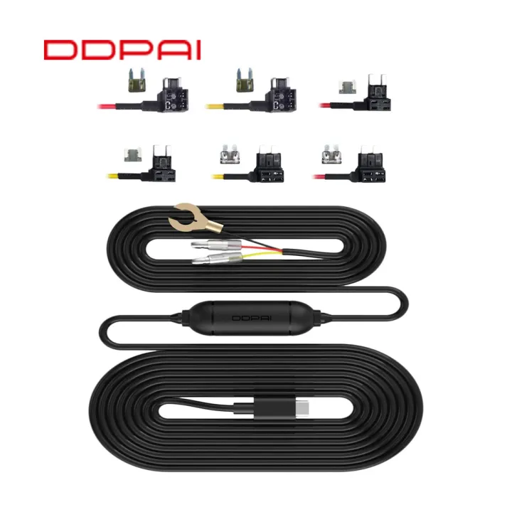 DDPAI IPS Intelligent Hardwire Kit For Mini 5 / Z40 (Type C-Port) สายไฟ ...