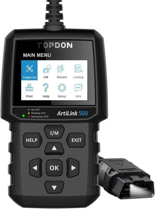 TT TOPDON OBD2 Scanner TOPDON AL500 Code Reader Check Engine Light Scan ...