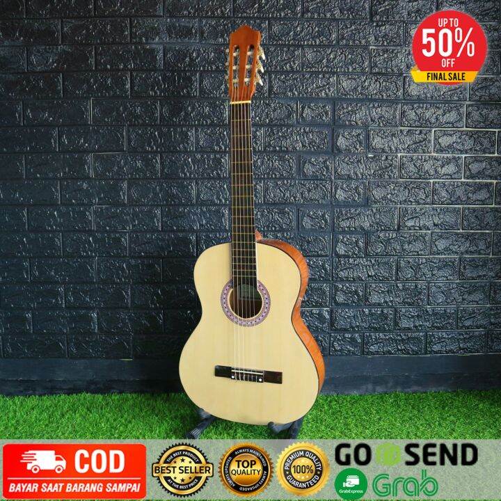 Gitar Akustik Classic Nilon Sudah Tanam Besi/Trussrod 613 | Lazada ...