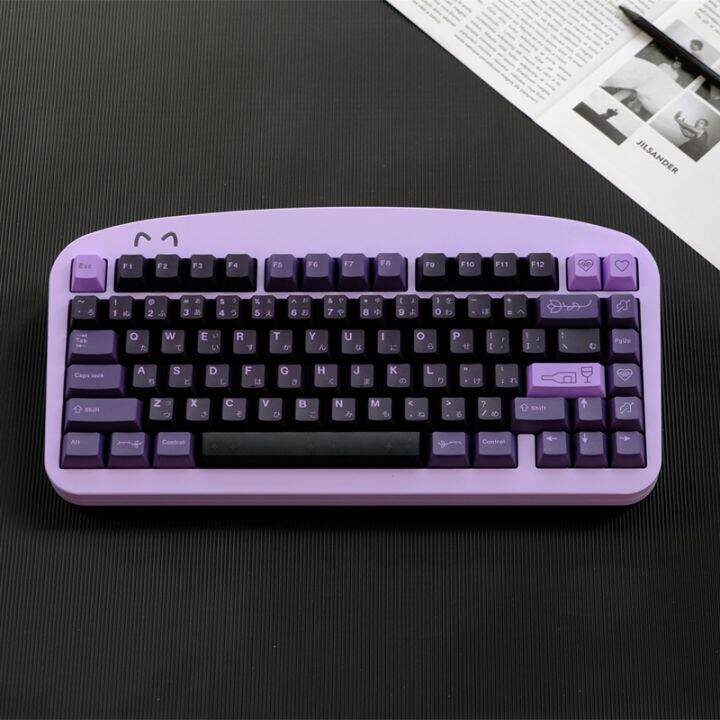 GMK First Love Keycaps 129 Keys Cherry Profile PBT Five-Sided ...