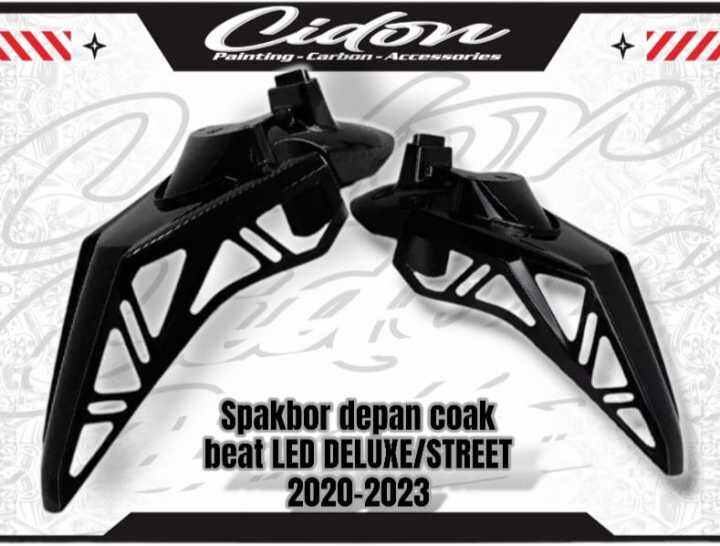 spakboard spakbor coak hitam glossy beat LED deluxe street 2020 2021 ...