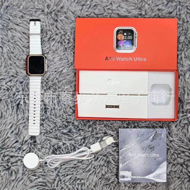 2023 รุ่นใหม่ A10 watch ultra นาฬิกาอัจฉริยะมัลติฟังก์ชั่นตรวจจับอัตรา ...