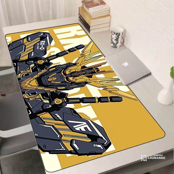 Large Mouse Pad Gundam Gaming Accessories Keyboard Computer Desk Mat ...