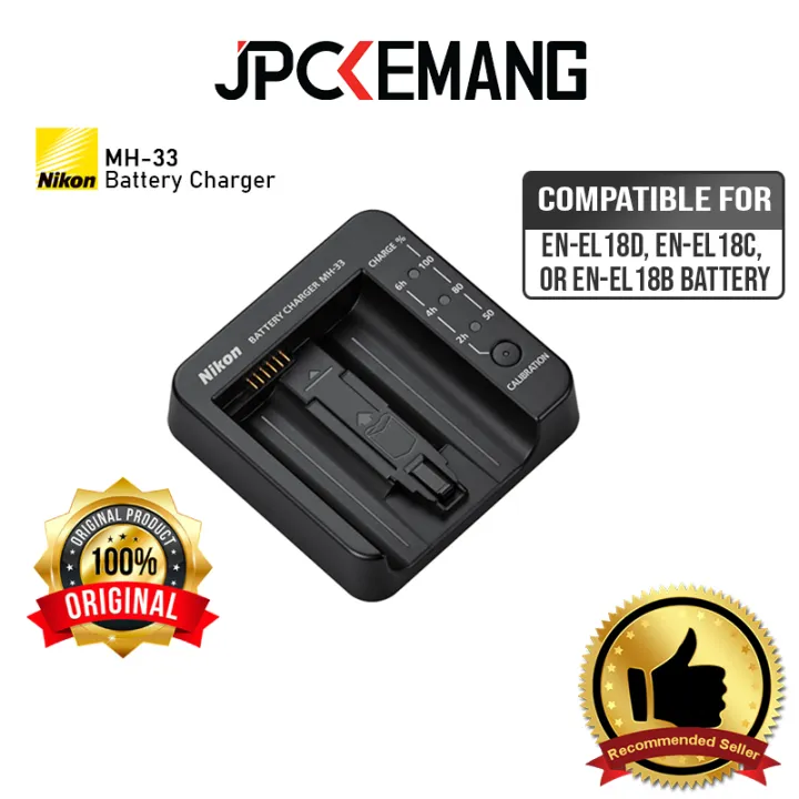 Nikon Battery Charger MH-33 Nikon MH33 JPC KEMANG ORIGINAL | Lazada Indonesia