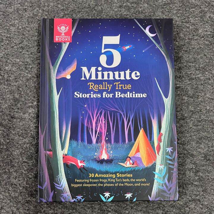 Britannica 5-Minute Really True Stories for Bedtime | Lazada