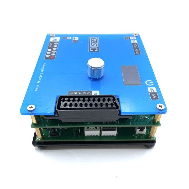 Gbsc Converter Game Video Transcoder Rgbs Vga Scart Ypbpr Signal To Vga Hdmi Gbs Control Video