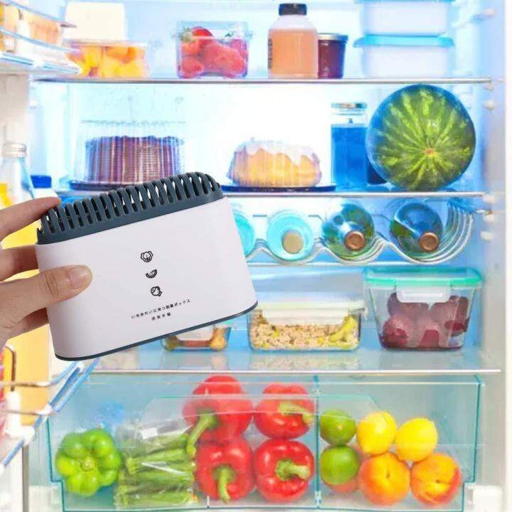 LOPU ตัวดับกลิ่นตู้เย็นที่ขจัดกลิ่นเครื่องดูดกลิ่นอุปกรณ์ทำความสะอาด ...