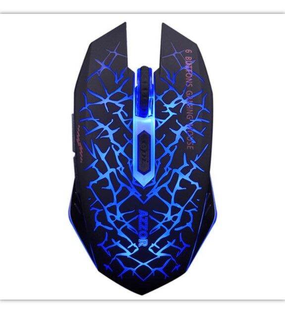 Mouse wireless gaming bentuk unik / Mouse wireless Wireless Gaming ...