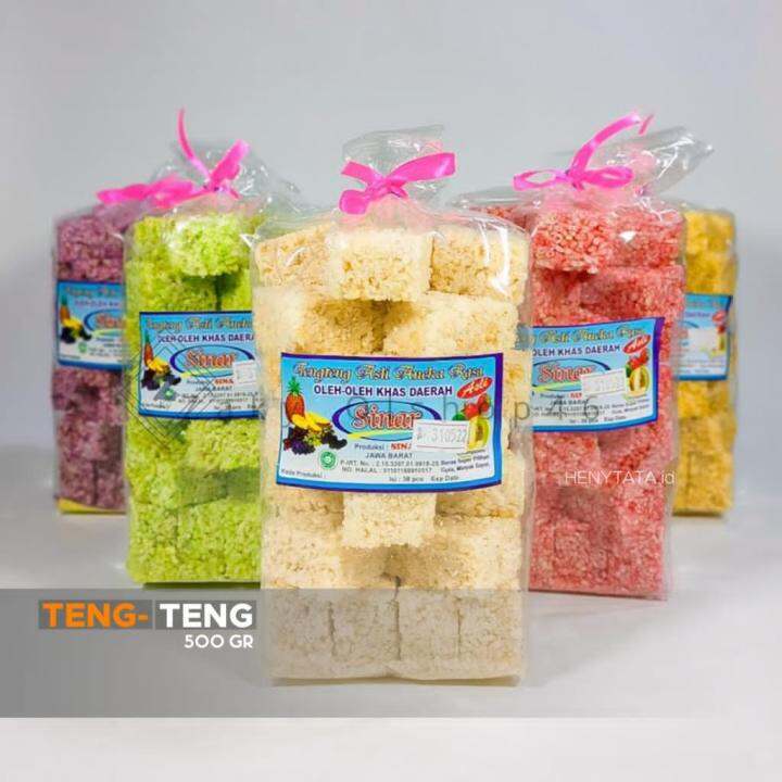 Teng Teng Jipang Manis Snack Beras Kerupuk Nasi Aneka Rasa Tengteng ...