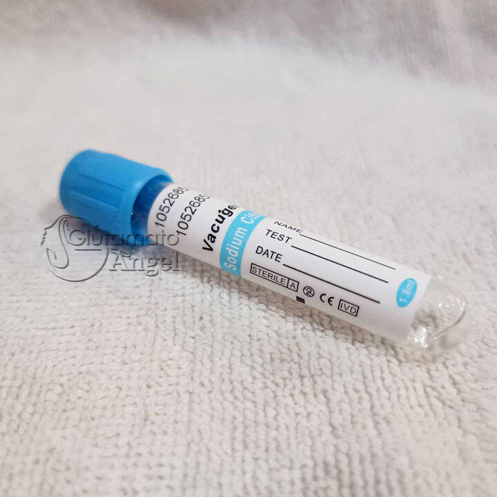 BLUE Top Tubes Blood Coagulation sodium citrate Tubes 1.8mL | Lazada PH
