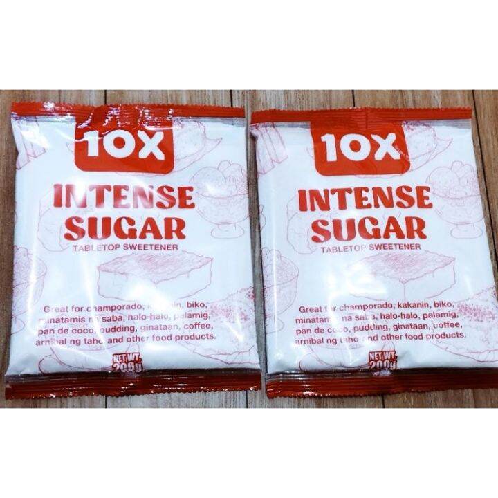 SALE!!! 10X Intense Sugar 200grams 2 PCS | Lazada PH