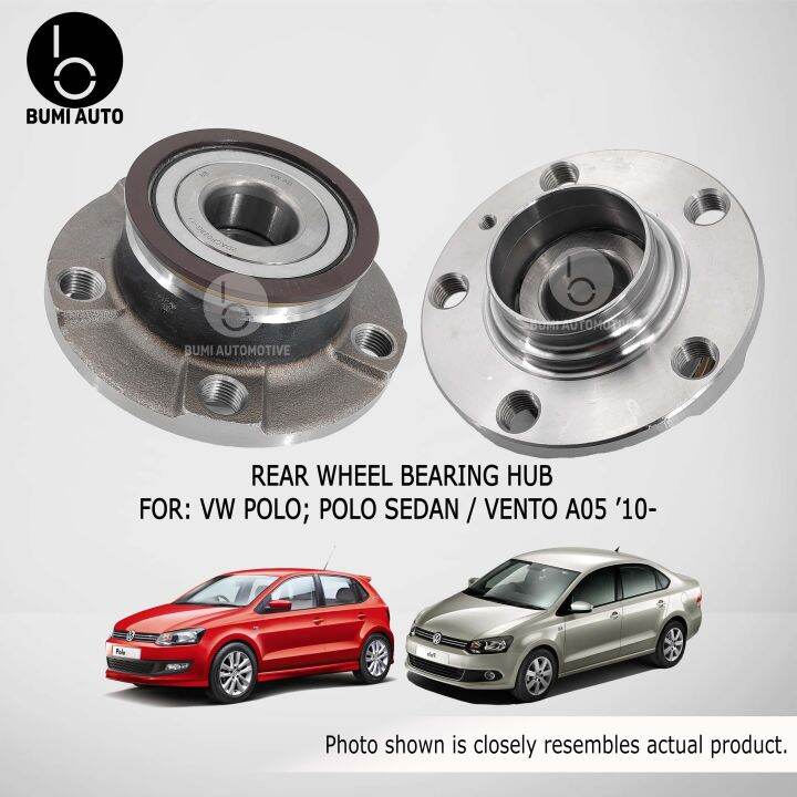 Volkswagen Polo / Polo Sedan / Vento A05 '10- Rear Wheel Bearing Hub ...