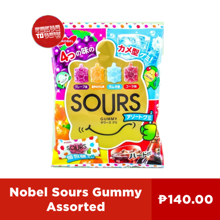 Nobel Sours Gummy Assorted | Lazada PH