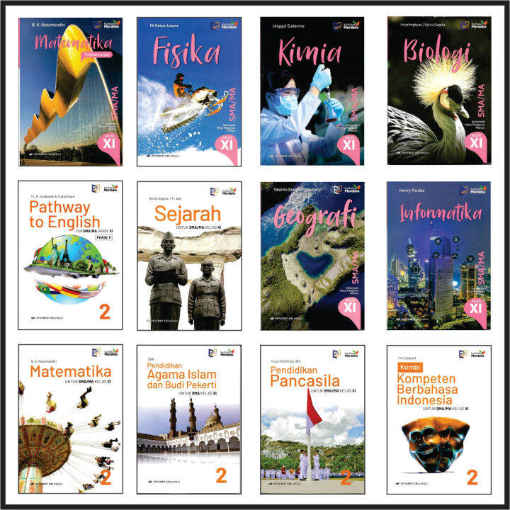 Buku paket SMA Kelas 11 Kurikulum Merdeka Penerbit ERLANGGA | Lazada Indonesia