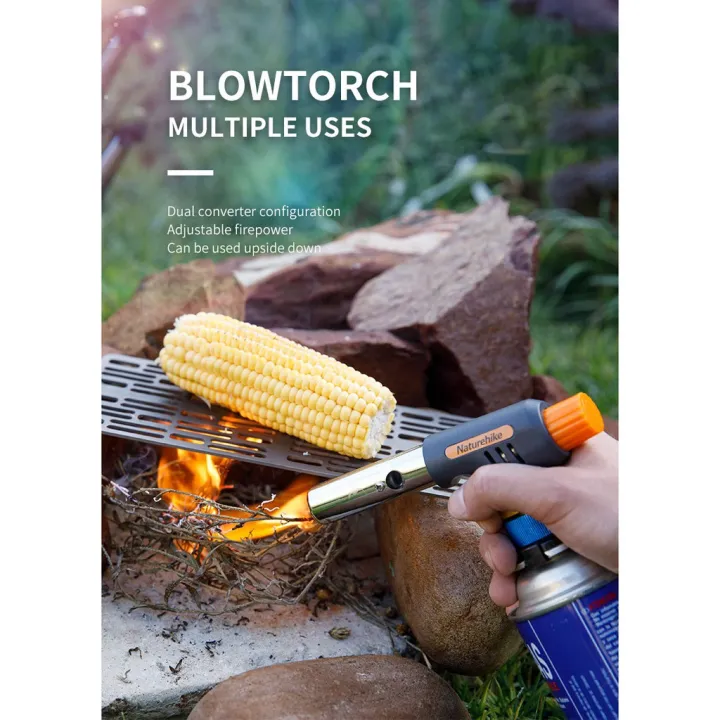 HOT [COD] Gas Blow Flame Gun Camping Fire Starter Butane BBQ Auto ...