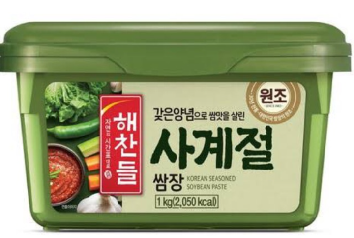 Ssamjang seasoned soybean paste (1kg) Korean Samgyupsal Shabu shabu ...