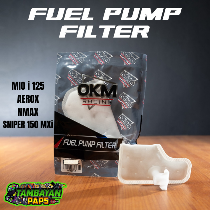 OKM RACING FUEL PUMP FILTER FOR MIO i 125 / AEROX / NMAX / SNIPER 150 ...