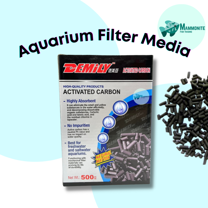 Demily Activated Carbon Filter Media 500G For Aquarium Fish Tank ...