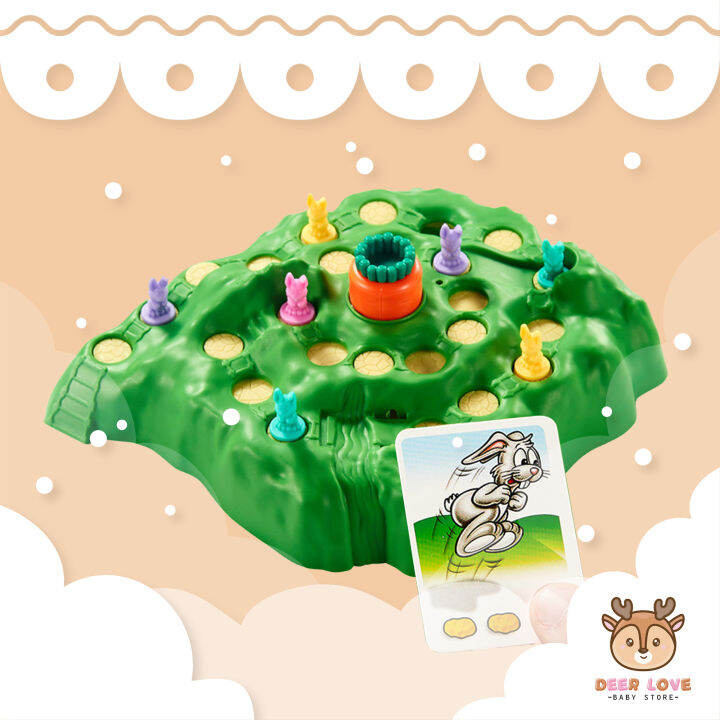 Kids Puzzle Board Game Rabbit Trap Game Kanak-Kanak Teka-Teki Permainan ...