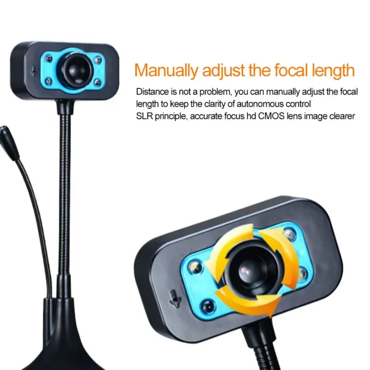 Web cam HD Webcam Web Camera Digital driverless Pc camera USB with ...
