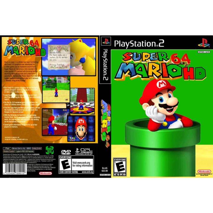 แผ่นเกมส์ PS2 Super Mario 64 คุณภาพ ส่งไว | Lazada.co.th