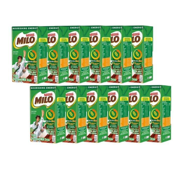COD MILO Ready-to-Drink Flavoured 110ml - Pack of 12 | Lazada PH
