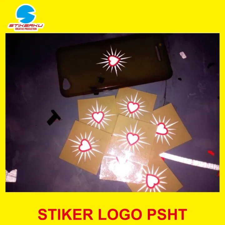 Stiker Logo Lambang PSHT Sticker Hati Bersinar SH Terate | Lazada Indonesia