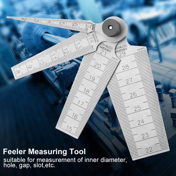 Taper Gauge, Feeler Gauge, Rulers Hole Inspection Tool hole size for ...