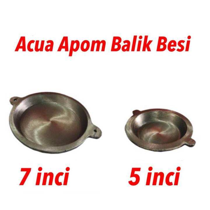 Acuan Kuih Apom Balik Besi / Acuan Apam Balik / Iron Pancake Mould | Lazada