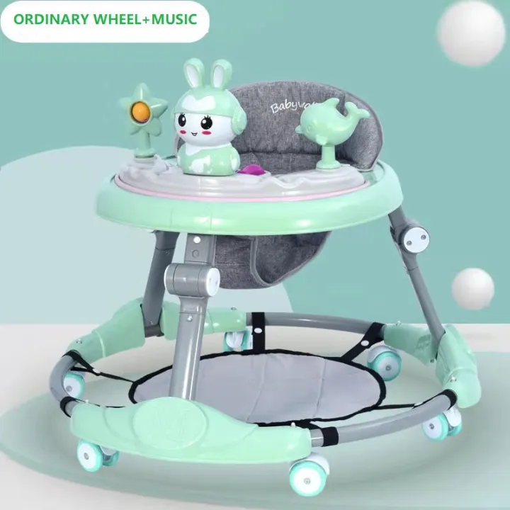 COD #506 BABY WALKER Adjustable and Safety Learning Walker (MONKEY ...