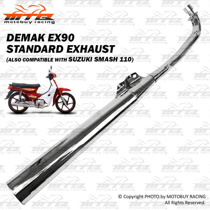 STANDARD EXHAUST FOR DEMAK EX90 | Lazada