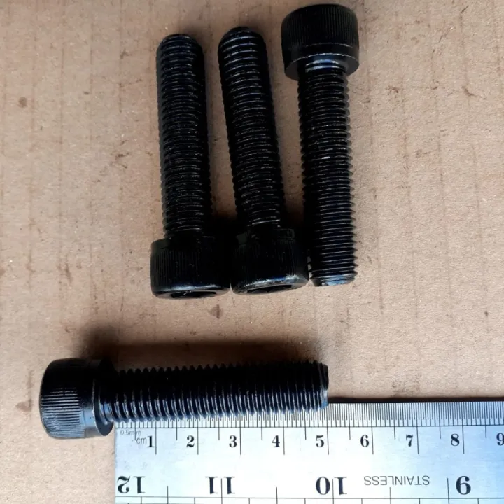 BAUT L BAJA M12 X 50 BAUT L M12 X 50 BAUT L M12X50 BAJA HITAM BAUT M12 BAUT 19 KUNCI L10 L 10 ...