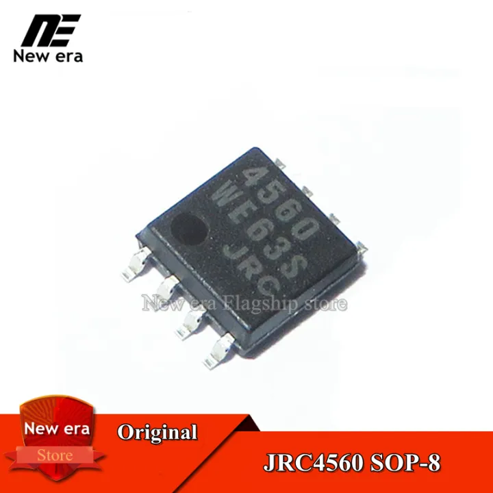 10Pcs Original JRC4560 SOP-8 NJM4560M 4560 SOP8 Dual Op Amp IC ชิปใหม่เดิม | Lazada.co.th