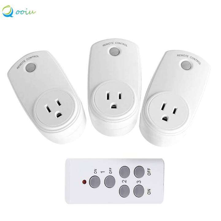 HBESTY 220V Wireless Remote Control Power Light Switch Smart Home Plug ...
