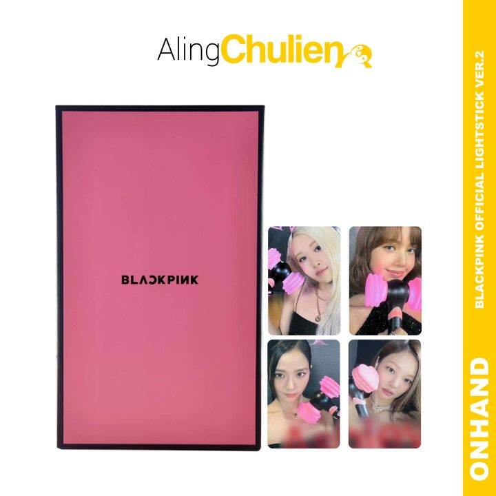 BLACKPINK OFFICIAL LIGHTSTICK Version 2 Bl-ping-bong [WEVERSE POB ...
