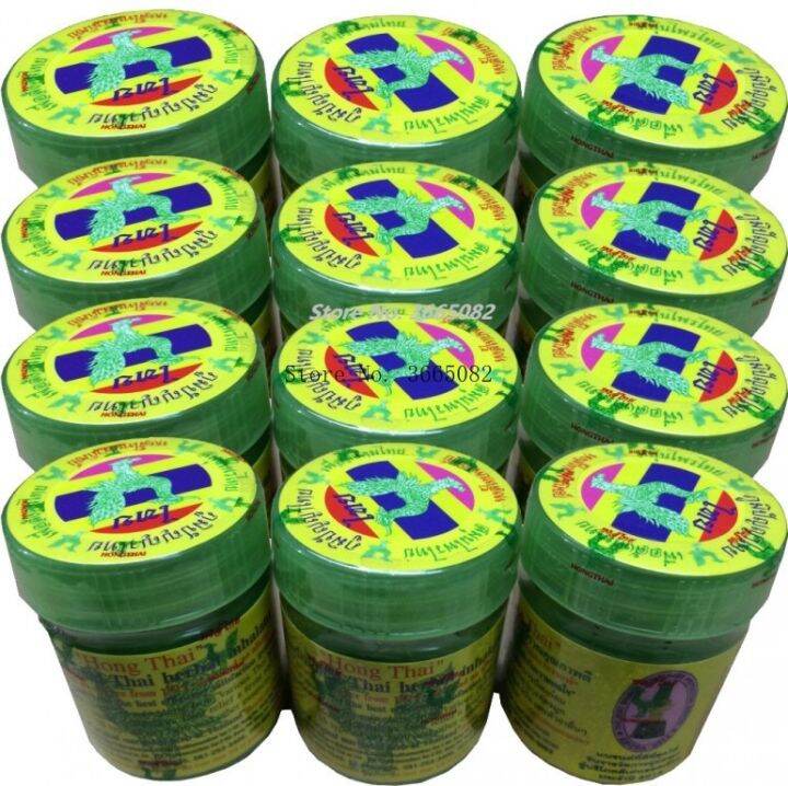 1012pcs x 20G BOTTLE Hong Thai Traditional Thai Herbal Inhalant Inhaler ...