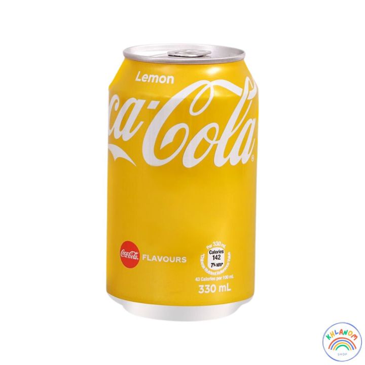 [ พร้อมส่ง! ] โค้ก โค้กเลมอน (1กระป๋อง/330ml.) Coca Lemon Coca Zero ...