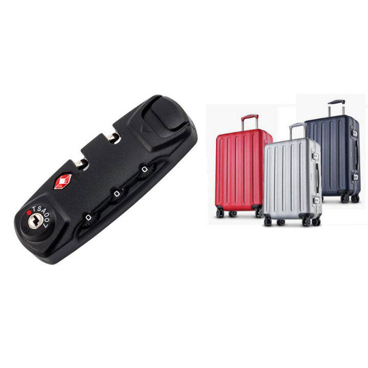Gembok Koper TSA Kunci Kombinasi Angka 3 Digit Bahan Zinc Alloy dan ...